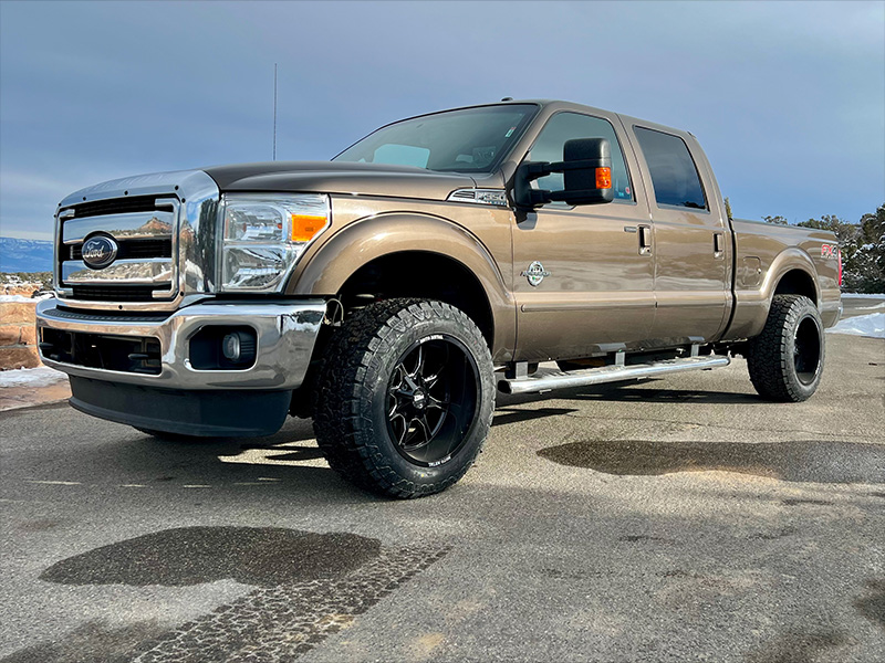 2015 Ford F-350 Super Duty - 20x12 Moto Metal Wheels 305/55R20 AMP Tires