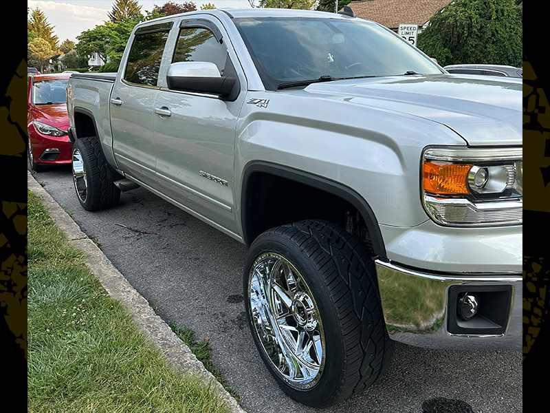 2015 GMC Sierra 1500 - 22x12 Gear Offroad Wheels 305/40R22 Nitto Tires