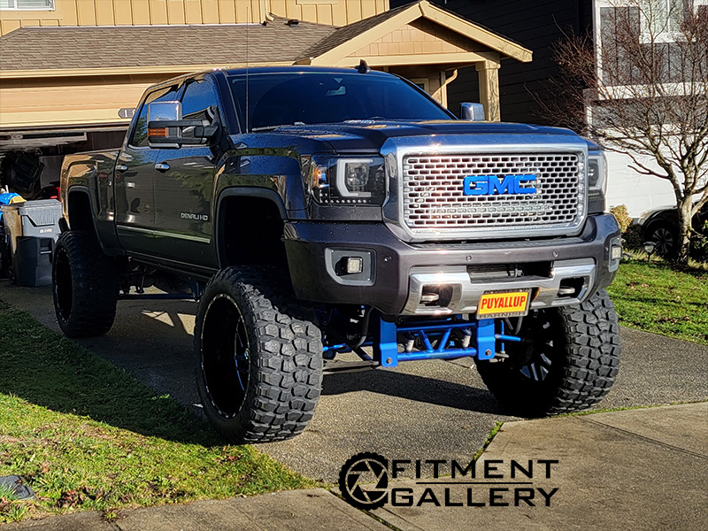 2015 GMC Sierra 2500 HD - 26x14 TIS Offroad Wheels 40x15.50R26 Ironman ...
