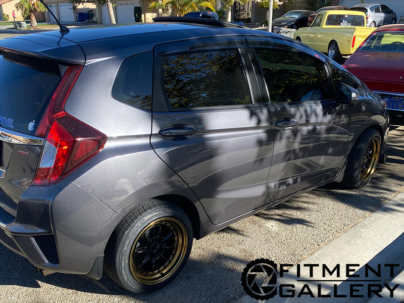 2015 Honda Fit - 16x8 XXR Wheels 205/55R16 Falken Tires