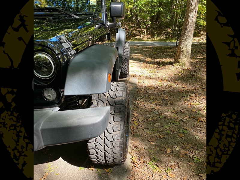 2015 Jeep Wrangler - 20x12 Moto Metal Wheels 33X12.50R20 Red Dirt Road ...