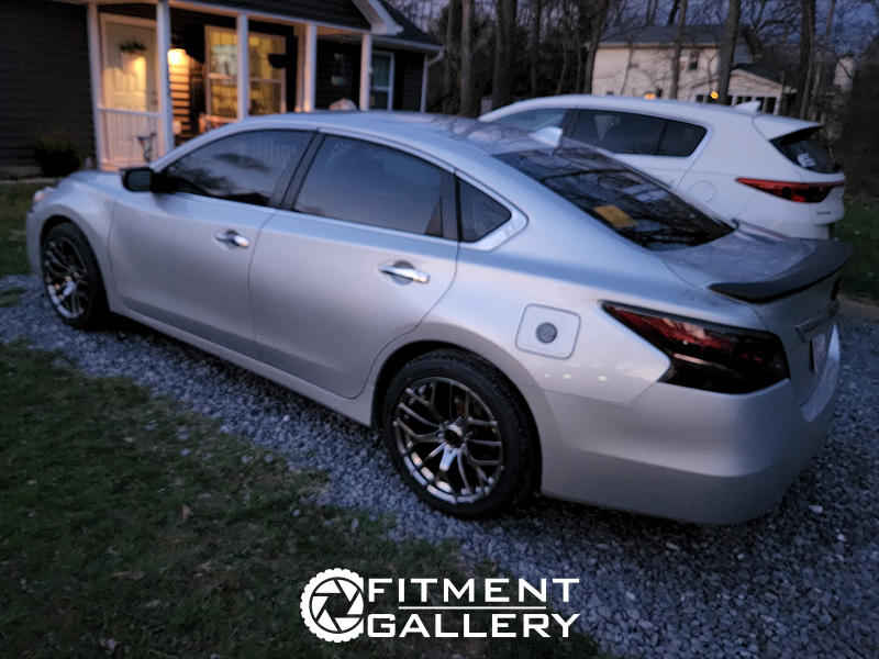 2015 Nissan Altima - 18x8.5 XXR Wheels 235/45ZR18 Ironman Tires