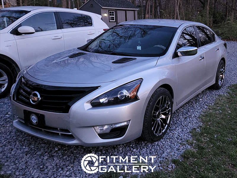 2015 Nissan Altima - 18x8.5 XXR Wheels 235/45ZR18 Ironman Tires