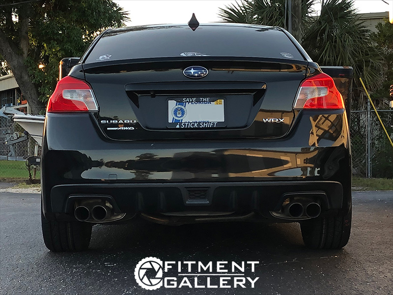 2015 Subaru WRX - 19x8.5 Niche Wheels 245/35R19 General Tires