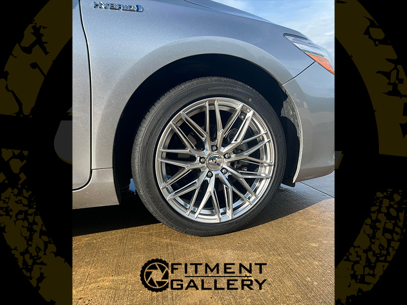 2015 Toyota Camry - 18x8.5 RTX Wheels 225/45ZR18 Ironman Tires