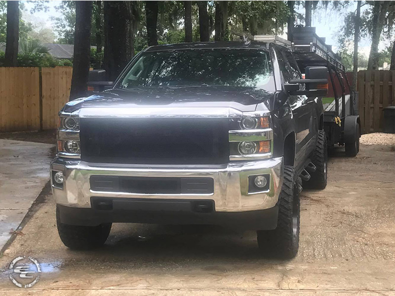 2016 Chevrolet Silverado 2500 HD - 20x10 Hostile Wheels 285/55R20 Nitto ...