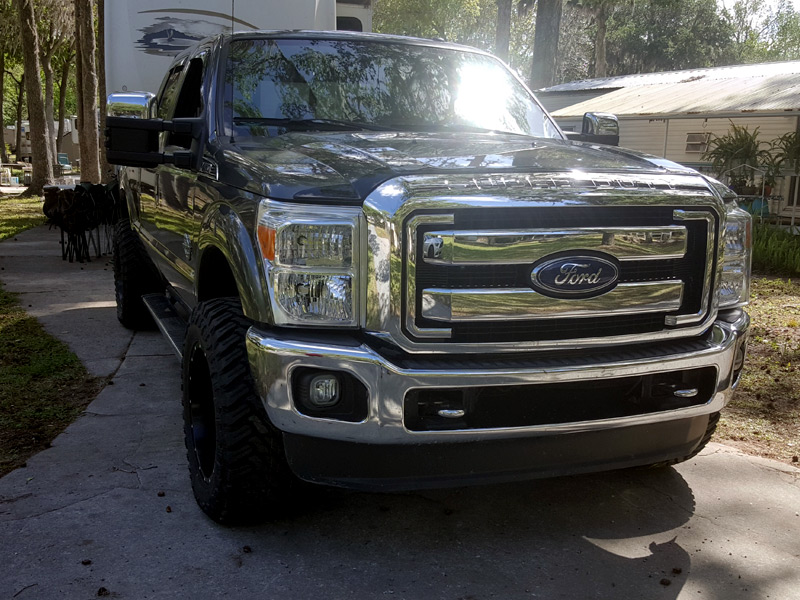 2016 Ford F-250 Super Duty - 20x10 XD Series Wheels 35x12.5R20 Atturo Tires