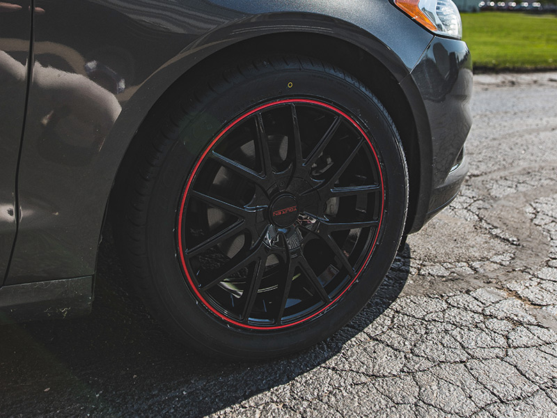 2016 Ford Fusion - 18x8 Touren Wheels 235/45ZR18 Toyo Tires