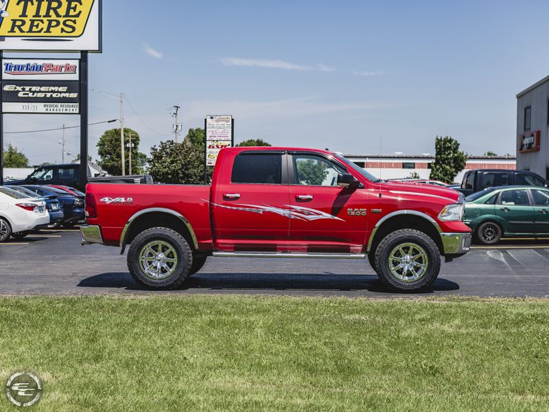 2016 Ram 1500 - 20x10 Fuel Offroad Wheels 37x12.5R20 Toyo Tires Rough ...