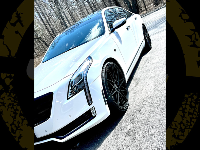 2016 Cadillac CT6 - 22x9 1AV Wheels 265/30ZR22 Lexani Tires