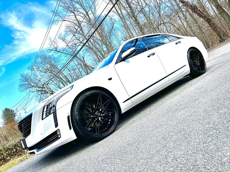2016 Cadillac CT6 - 22x9 1AV Wheels 265/30ZR22 Lexani Tires