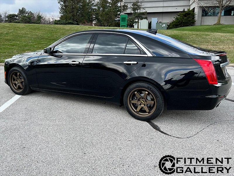 2016 Cadillac CTS - 17x8.5 ESR Wheels 245/45R17 Michelin Tires
