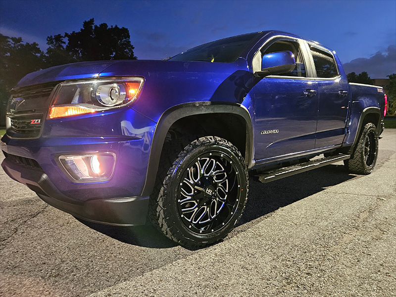 2016 Chevrolet Colorado - 20x9 Hardrock Wheels LT265/50R20 Venom Power ...