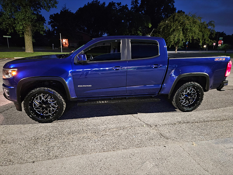 2016 Chevrolet Colorado - 20x9 Hardrock Wheels LT265/50R20 Venom Power ...