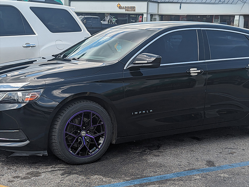 2016 Chevrolet Impala - 18x8.5 Shift Wheels 235/50R18 Toyo Tires