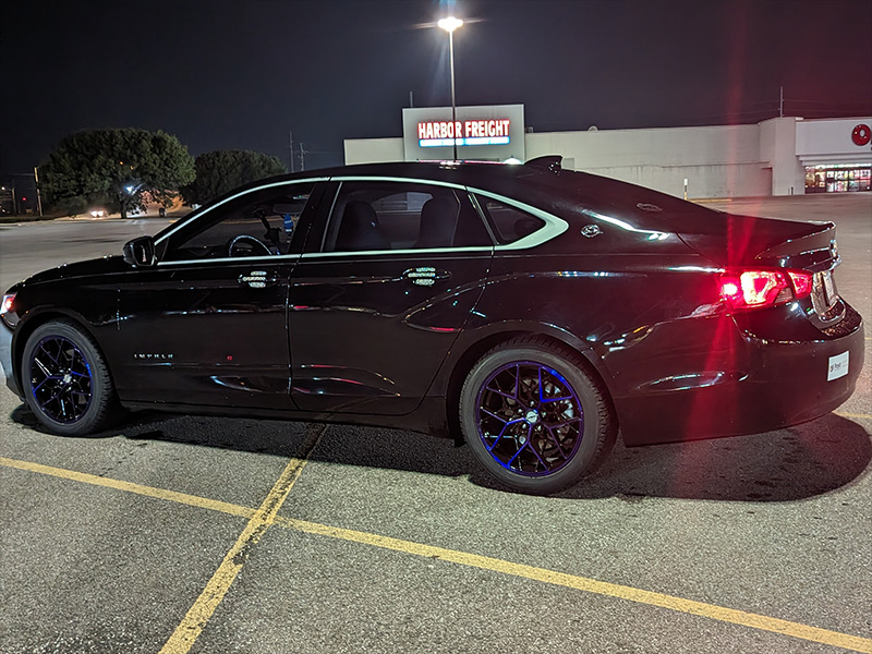 2016 Chevrolet Impala - 18x8.5 Shift Wheels 235/50R18 Toyo Tires