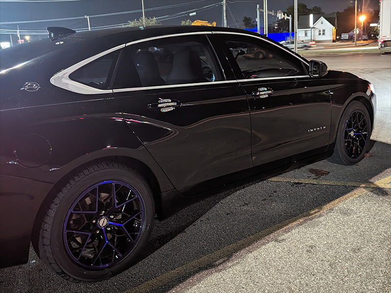 2016 Chevrolet Impala - 18x8.5 Shift Wheels 235/50R18 Toyo Tires