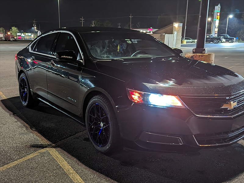 2016 Chevrolet Impala - 18x8.5 Shift Wheels 235/50R18 Toyo Tires
