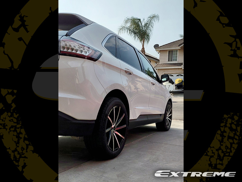 2016 Ford Edge - 20x8.5 Strada Wheels 245/50R20 Cooper Tires