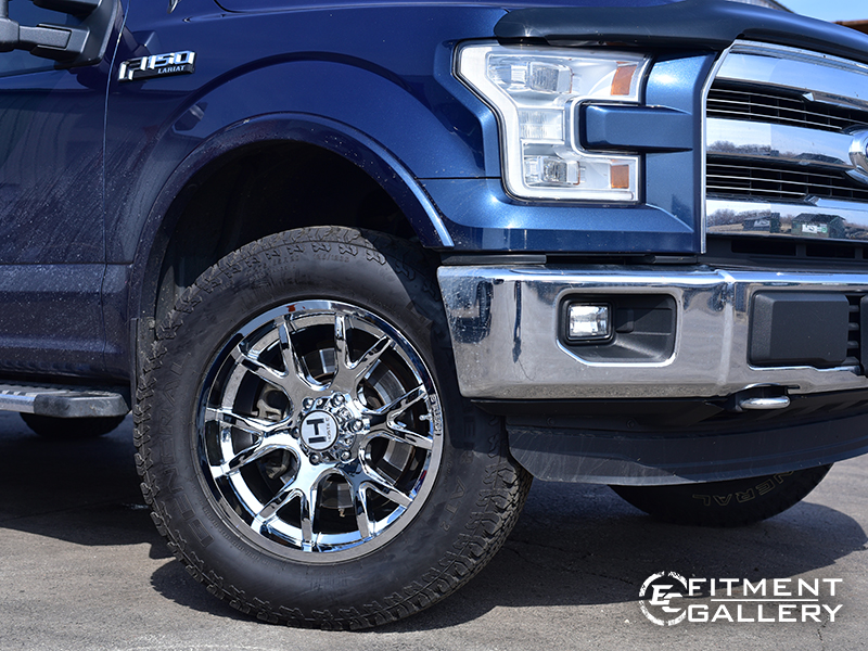 2016 Ford F-150 - 20x9 Hostile Wheels 275/65R20 General Tires Fox 1 ...