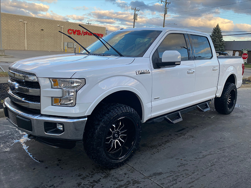 2016 Ford F-150 - 20x10 Vision Offroad Wheels 275/55R20 Radar Tires