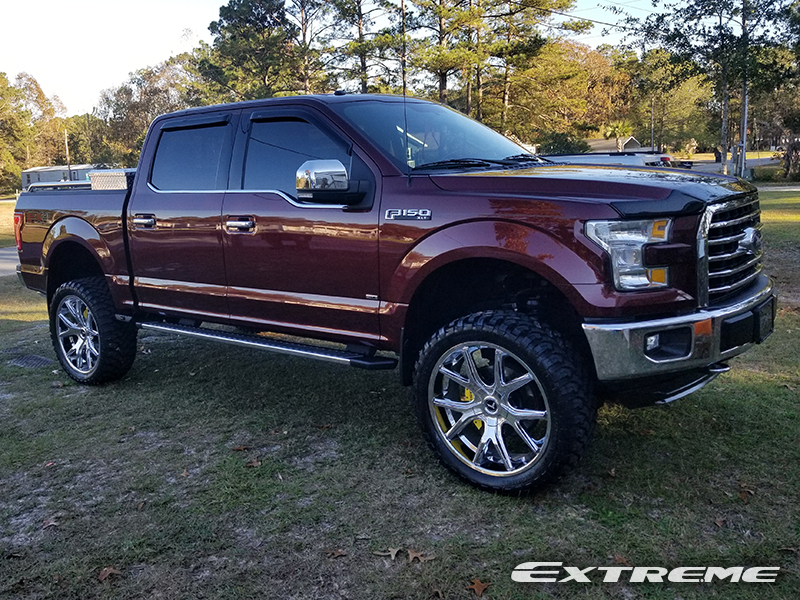 2016 Ford F-150 - 24x9.5 Kraze Wheels 35x12.5R24 RBP Tires Rough ...