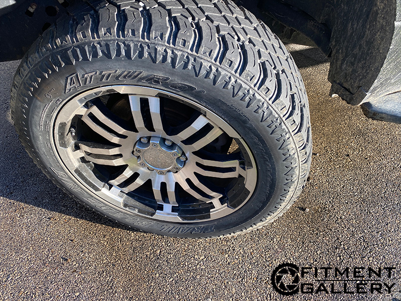 2010 Ford F-150 - 20x9 Vision Offroad Wheels 275/55R20 Atturo Tires