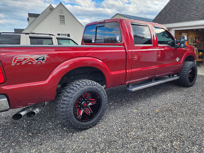 2016 Ford F-250 Super Duty - 20x12 Vision Offroad Wheels LT35x13.50R20 ...