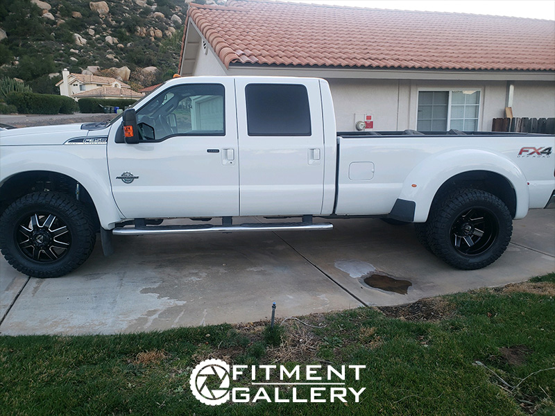 2016 Ford F-350 Super Duty - Staggered Fuel Offroad Wheels 35x11.50R20 ...