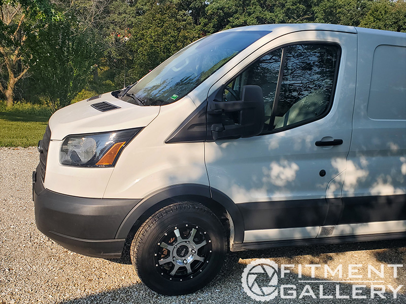 2016 Ford Transit - 16x7 Moto Metal Wheels 235/65R16 General Tires