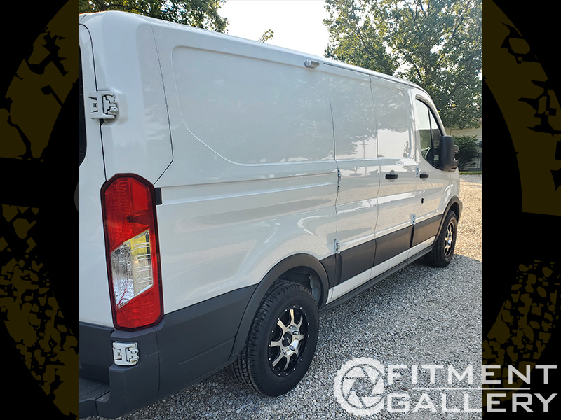 2016 Ford Transit - 16x7 Moto Metal Wheels 235/65R16 General Tires