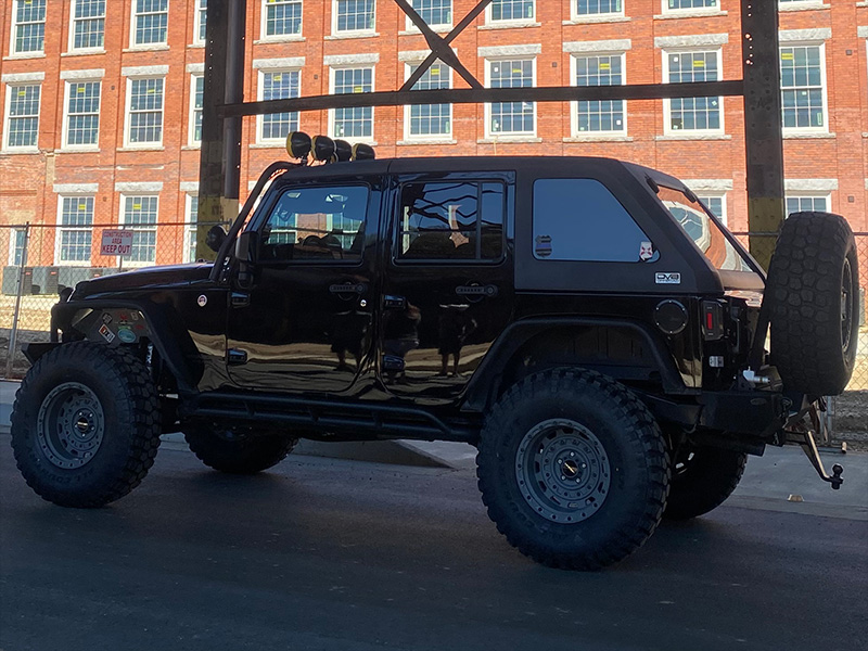 2016 Jeep Wrangler - 17x10 Vision Offroad Wheels LT37x12.50R17 Ironman ...