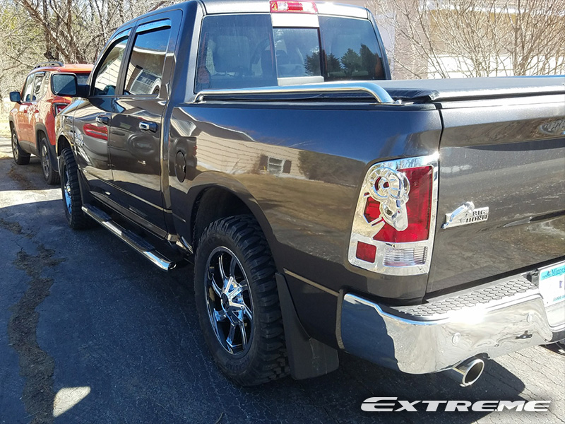2016 Ram 1500 - 20x9 Cali Offroad Wheels 33x12.50R20 Rockstar Tires
