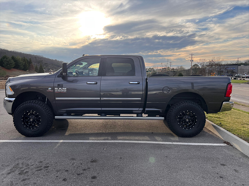 2016 Ram 2500 - 17x9 Mayhem Wheels 37x12.50R17 Kenda Tires