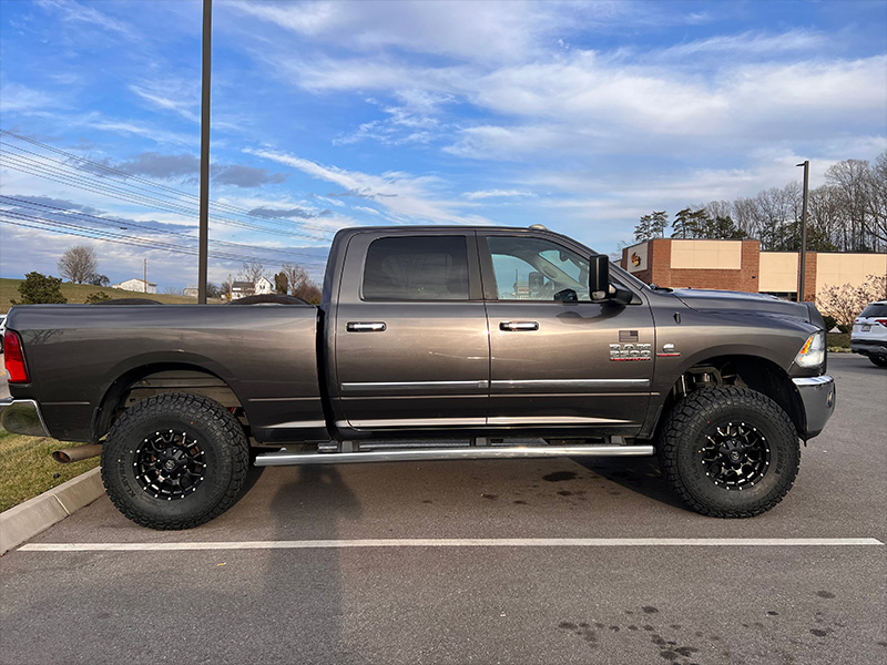 2016 Ram 2500 - 17x9 Mayhem Wheels 37x12.50R17 Kenda Tires