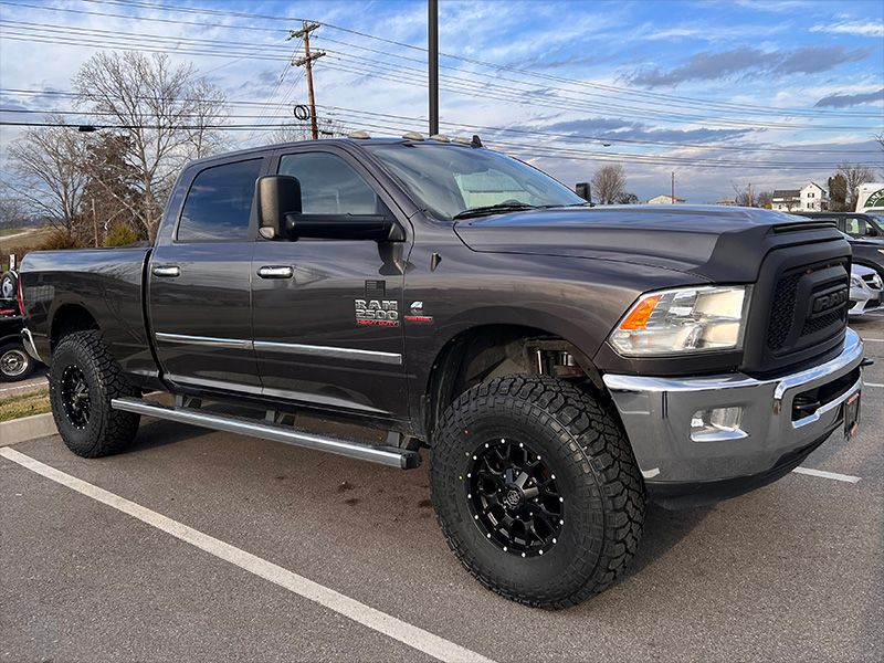 2016 Ram 2500 - 17x9 Mayhem Wheels 37x12.50R17 Kenda Tires