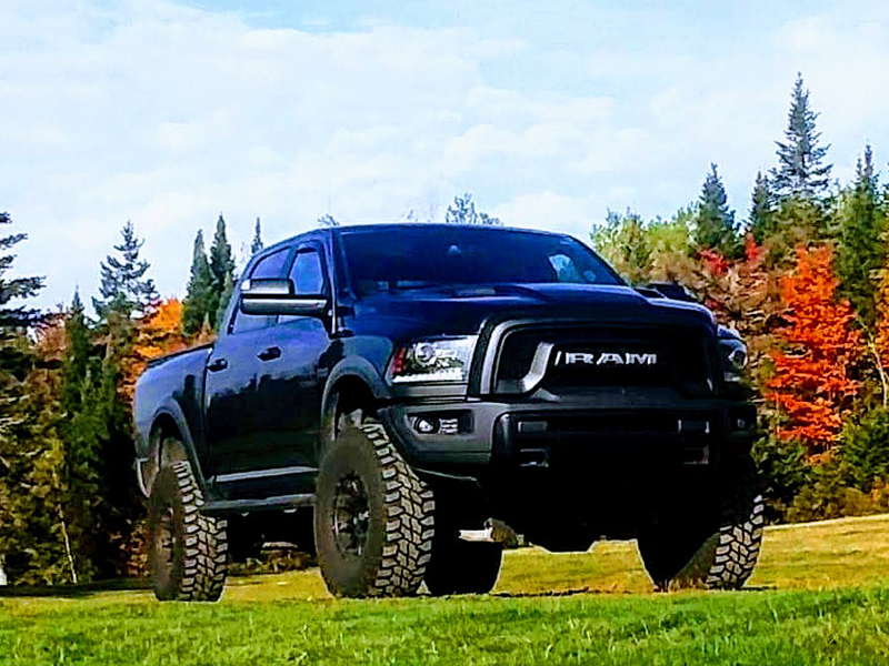 2016 Ram 1500 - 17x9 XD Series Wheels 37x12.5R17 Mastercraft Tires BDS ...