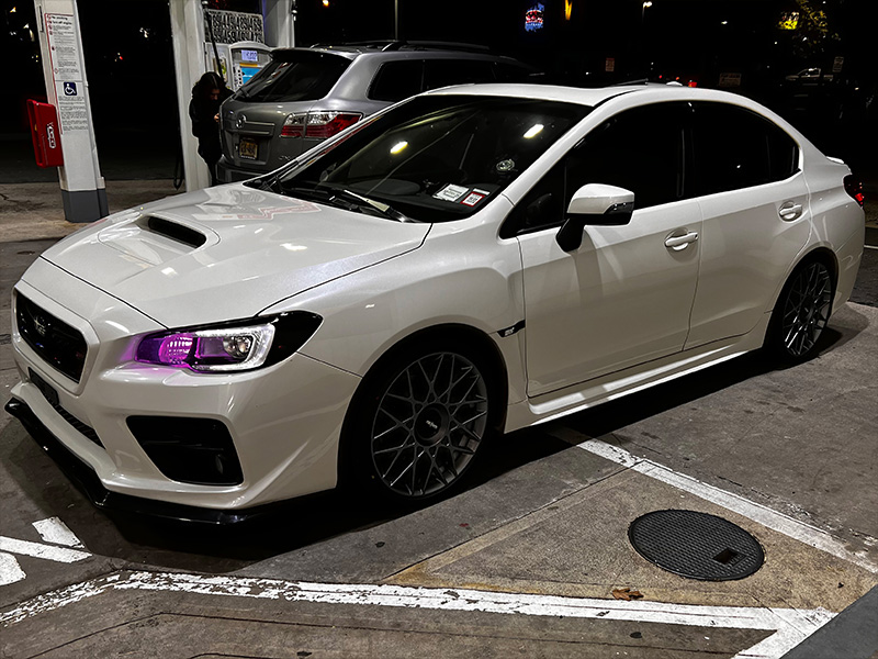 2016 Subaru WRX STI - 19x8.5 Rotiform Wheels 245/35ZR19 Arroyo Tires