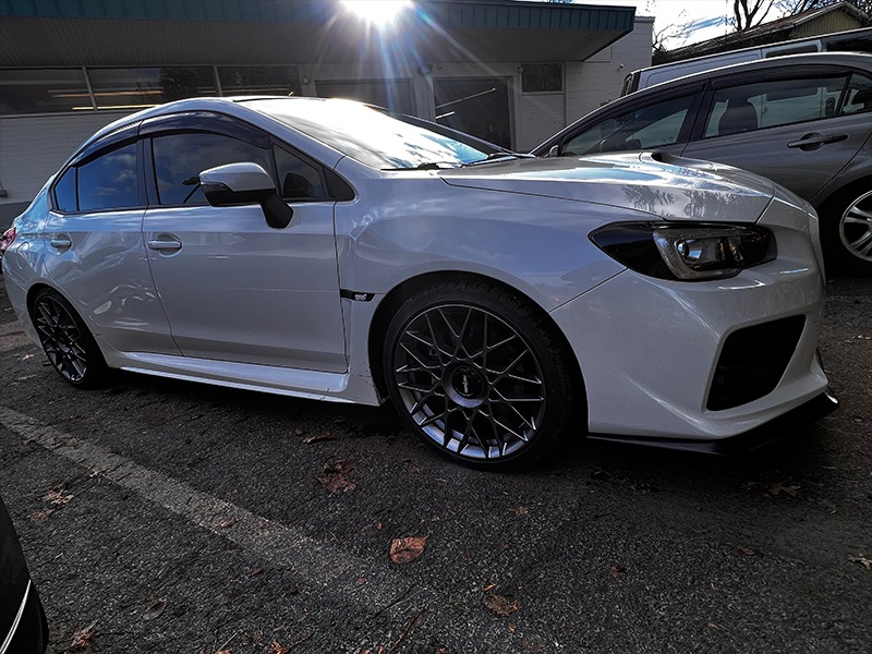 2016 Subaru WRX STI - 19x8.5 Rotiform Wheels 245/35ZR19 Arroyo Tires