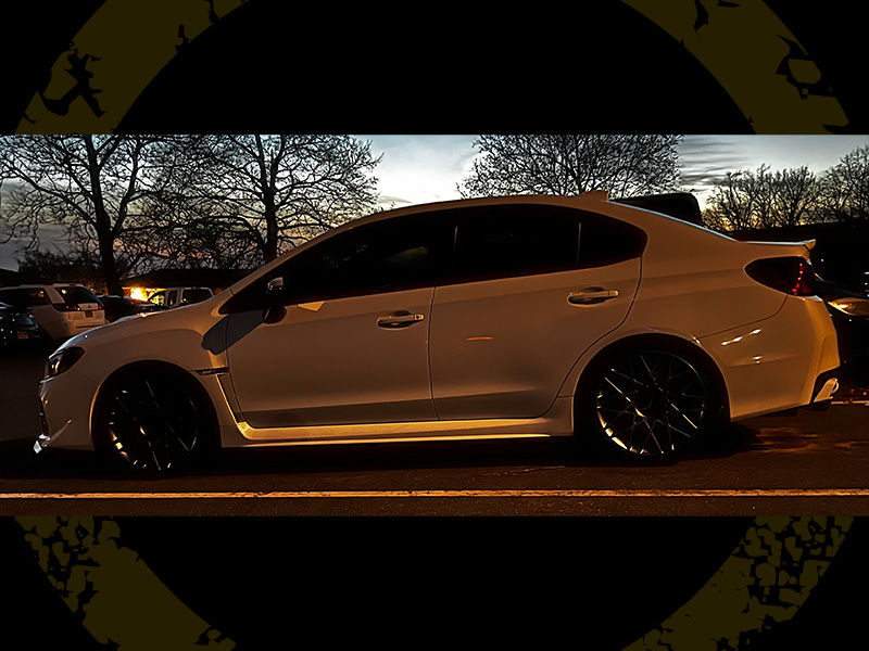 2016 Subaru WRX STI - 19x8.5 Rotiform Wheels 245/35ZR19 Arroyo Tires