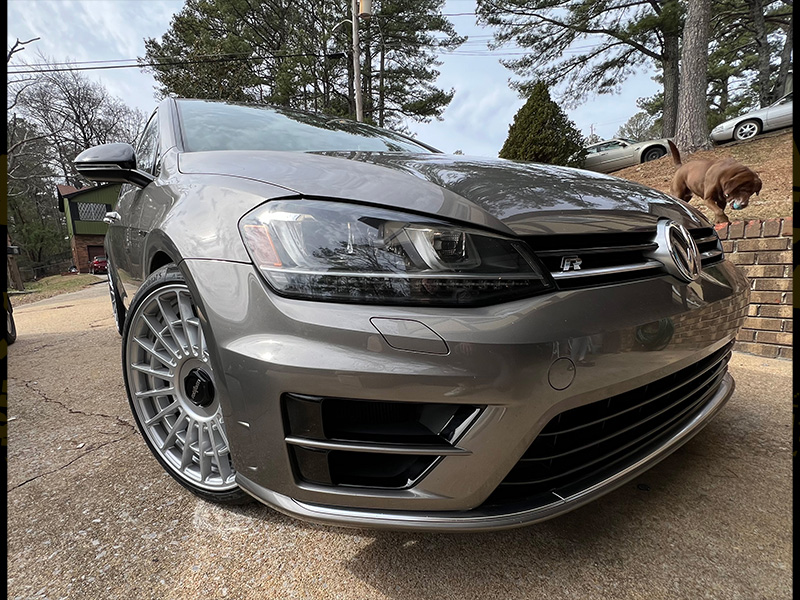 2016 Volkswagen Golf R - 19x8.5 Rotiform Wheels 235/35R19 Continental Tires