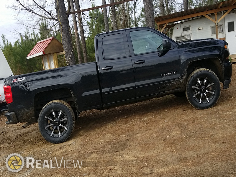 2017 Chevrolet Silverado 1500 20x9 RBP Nitto 33x12.5R20