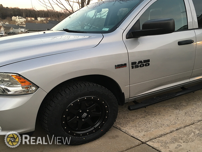 2017 Ram 1500 - 20x9 Monster Energy Wheels 275/60R20 Falken Tires