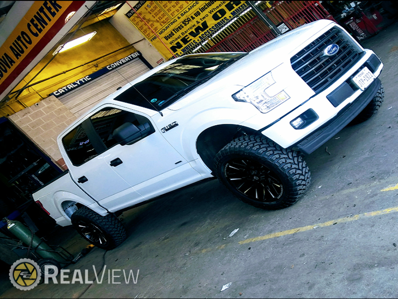 2017 Ford F-150 - 22x10 Dropstars Wheels 35x12.5R22 RBP Tires