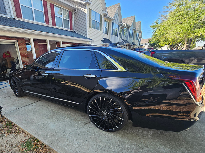 2017 Cadillac CT6 - 22x9 Lexani Wheels 245/30ZR22 Lexani Tires