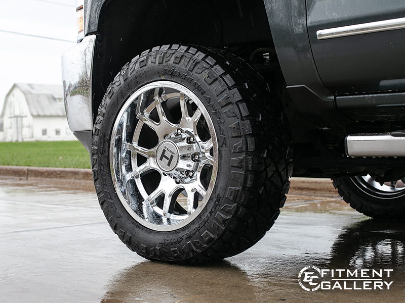 2017 Chevrolet Silverado 2500 HD - 20x10 Hostile Wheels 33x11.5R20 ...