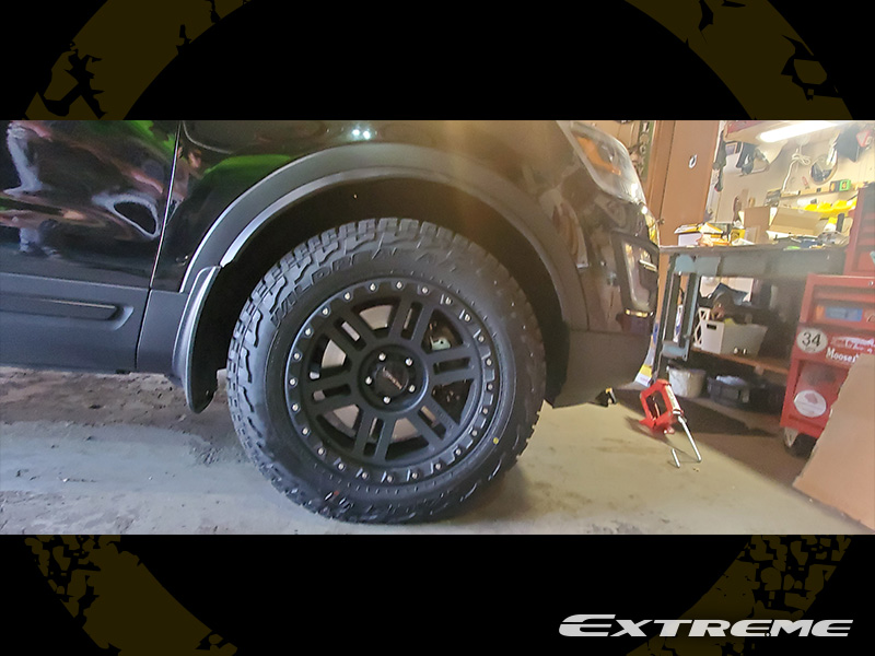 2017 Ford Explorer - 18x9 Vision Wheels 265/60R18 Falken Tires