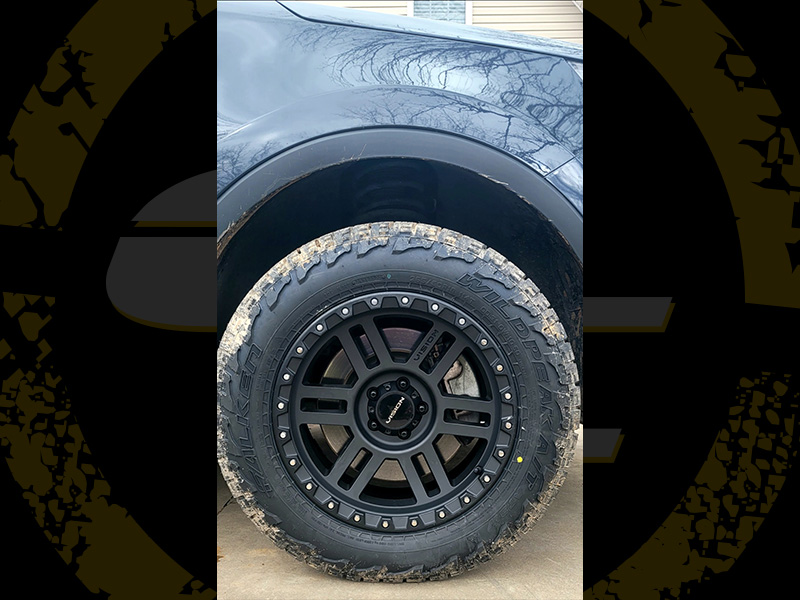 2017 Ford Explorer - 18x9 Vision Offroad Wheels 265/60R18 Falken Tires