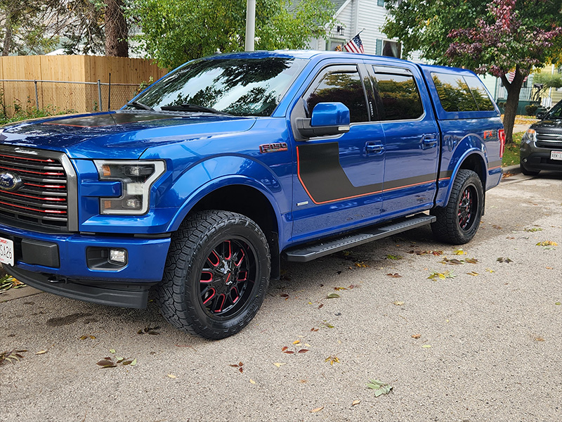 2017 Ford F-150 - 20x9 Mayhem Wheels 285/55R20 Nitto Tires