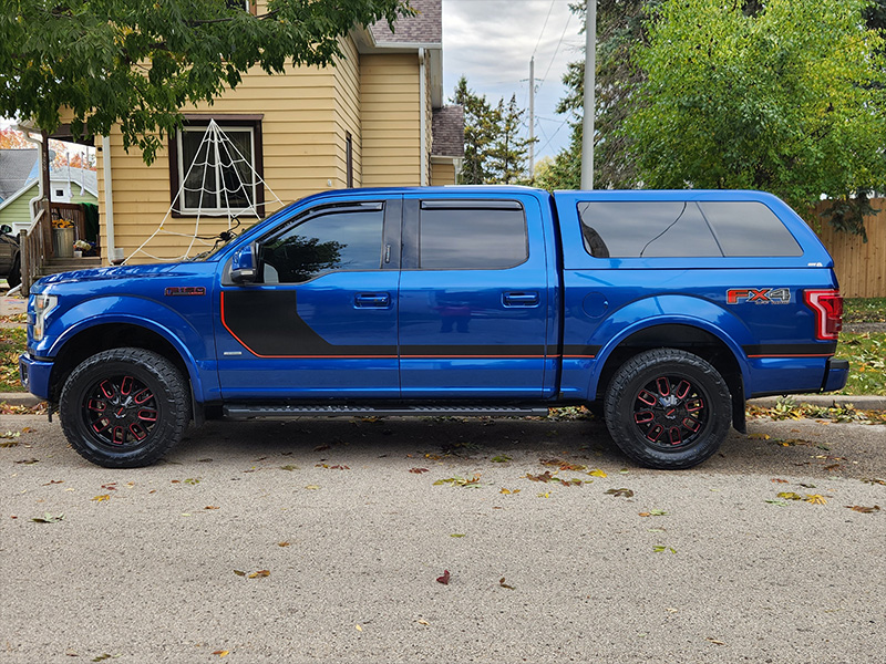 2017 Ford F-150 - 20x9 Mayhem Wheels 285/55R20 Nitto Tires